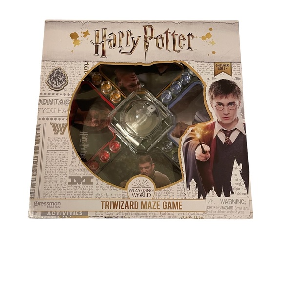 Toys | New Harry Potter Triwizard Maze Board Game Ages 5 24 Players ...